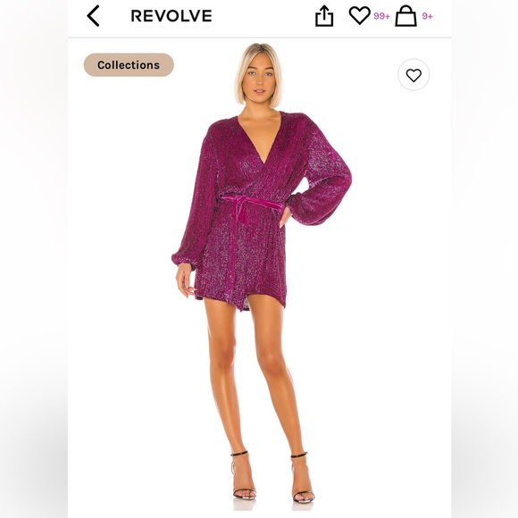 Retrofete | Dresses | Retrofete Gabrielle Sequin Robe Dress | Poshmark
